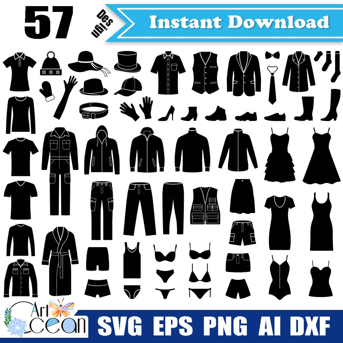 Clothes svg,pajamas svg,engineering clothes svg,hat svg,belt svg,sock ...
