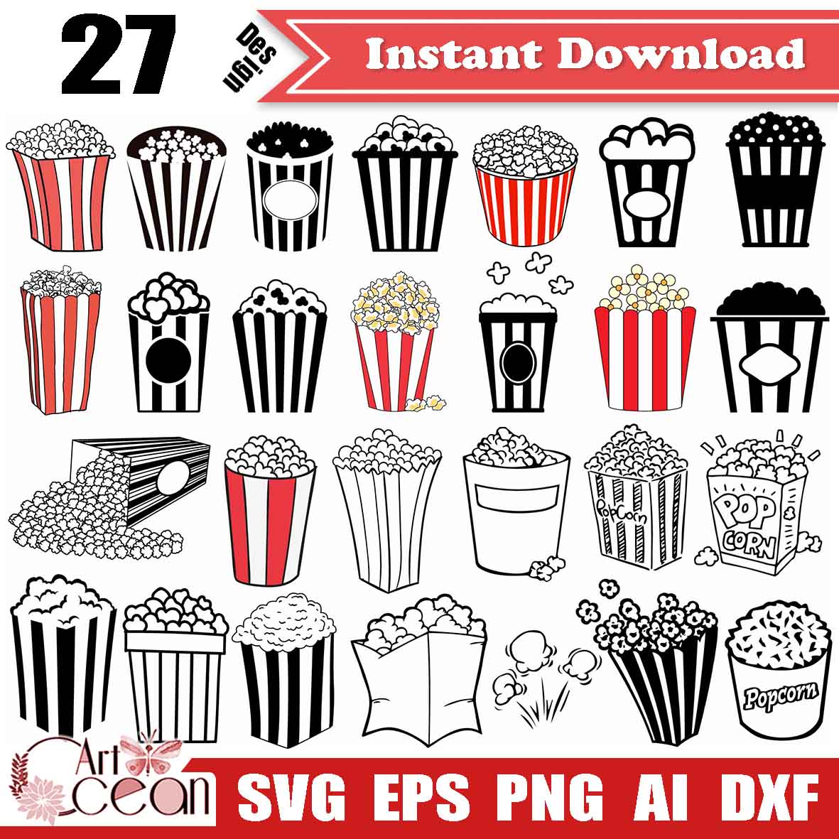 Popcorn SVG,Popcorn Clipart,cinema svg,movie svg,Popcorn png,Popcorn ...